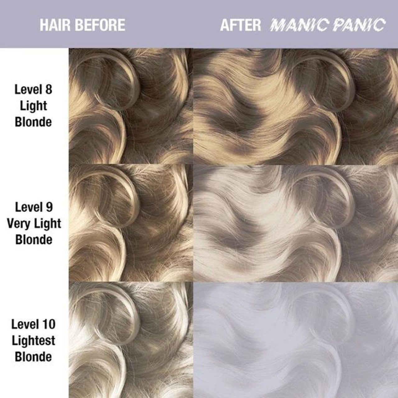 Manic Panic CLASSIC Formula - Silver Stiletto – Kess Hair and Beauty